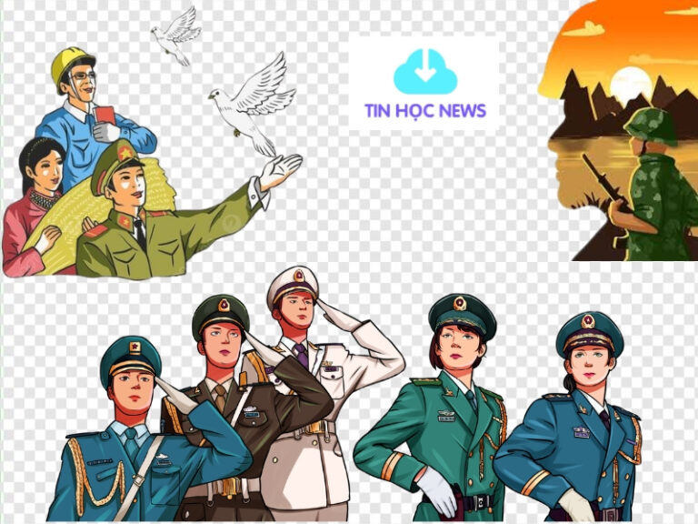 Tải Ngay Trọn Bộ Hình Ảnh Vector Bộ Đội Việt Nam Miễn Phí