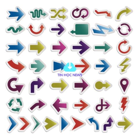 20 + Ảnh Mũi Tên Vector Đẹp Xuất Sắc File PNG, PSD, SVG