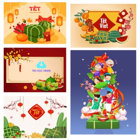 Download 99+ Hình ảnh Bánh Chưng, Bánh Tét Vector PNG