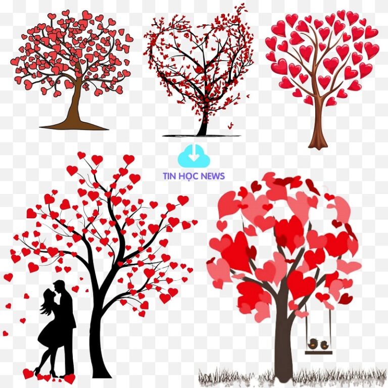 Download Free 101+ Hình Trái Tim Vector Đẹp File PSD, PNG