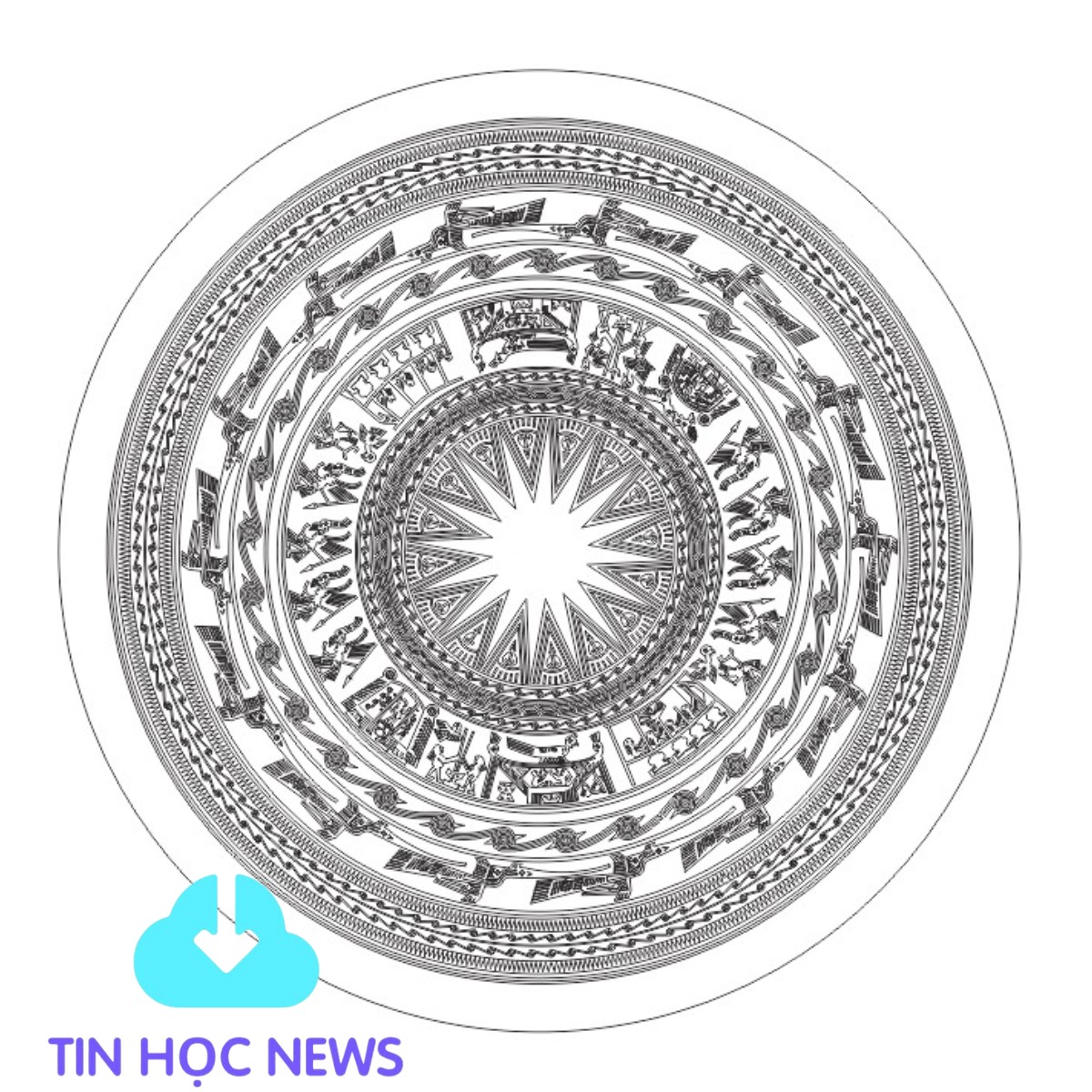 Tổng Hợp 15+ Mẫu Vector Trống Đồng Sắc Nét File PNG, PSD, AI