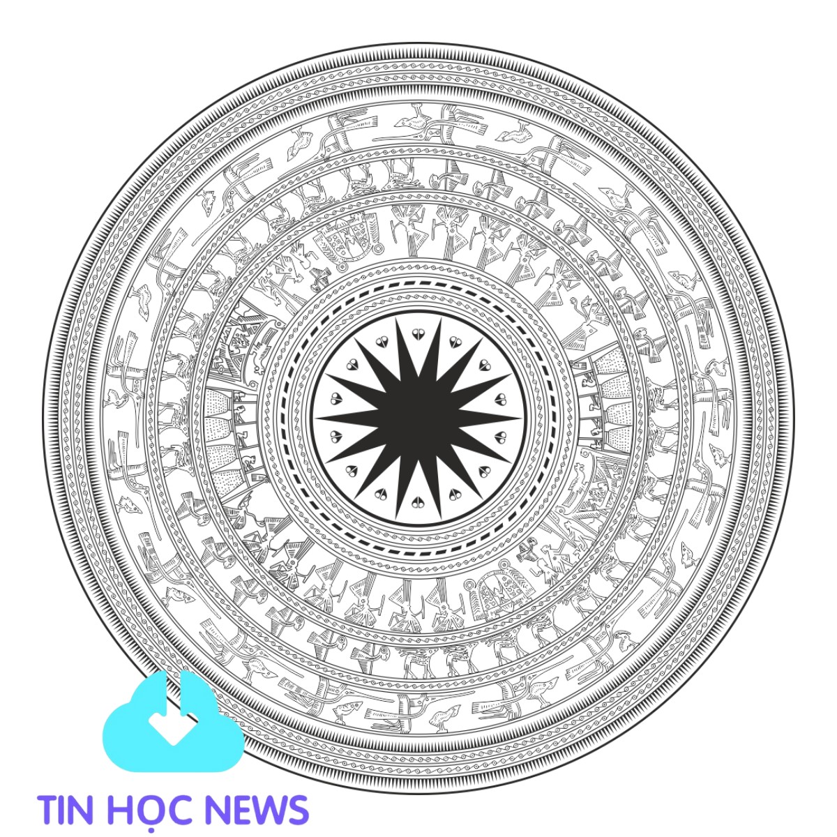 Tổng Hợp 15+ Mẫu Vector Trống Đồng Sắc Nét File PNG, PSD, AI