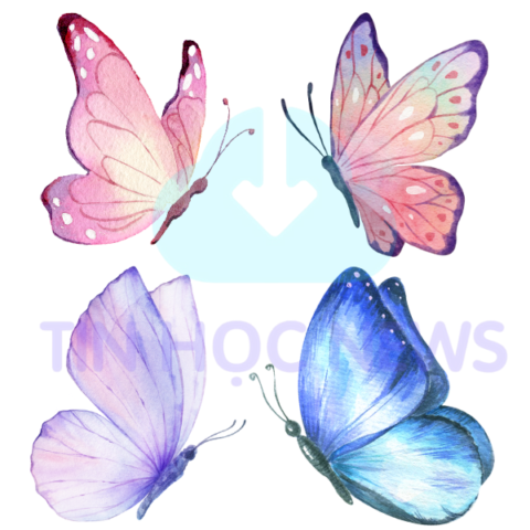 Download Free Con Bướm Vector Đẹp File AI, EPS, JPEG, PNG
