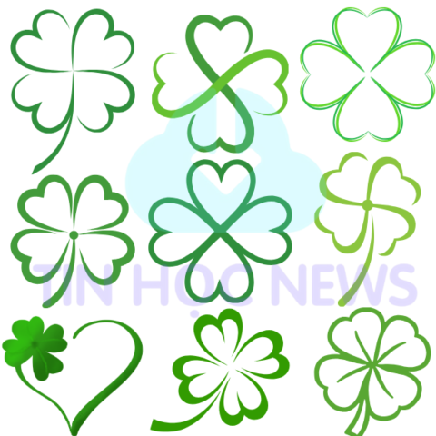 Download Free Hình Ảnh Cỏ 4 Lá Vector File PNG Không Nền