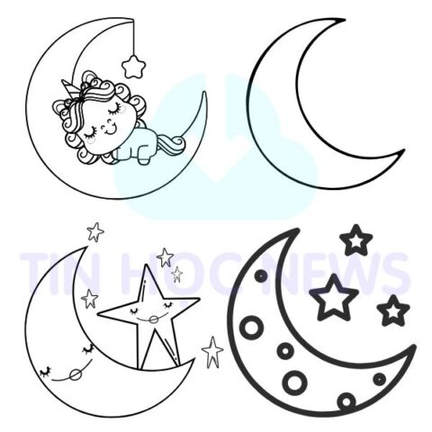 Download 15+ Mẫu Mặt Trăng Vector Miễn Phí File AI, EPS, JPEG, PNG, SVG ...