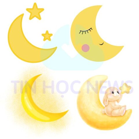 Download 15+ Mẫu Mặt Trăng Vector Miễn Phí File AI, EPS, JPEG, PNG, SVG ...