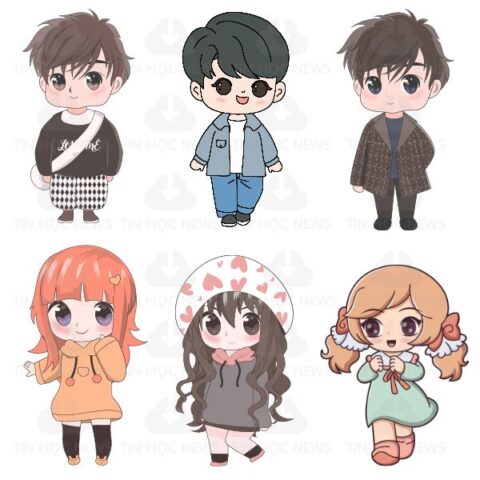 Tải Miễn Phí Chibi Vector Anime, Hoạt Hình, File AI, EPS, JPEG, PNG ...