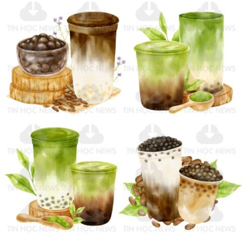 Tải Miễn Phí Trà Sữa Vector Đẹp PNG, EPS, SVG Cho Thiết Kế