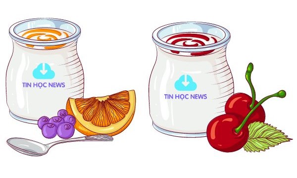 35+ Mẫu Sữa Chua Vector Đẹp Cho Thiết Kế Logo, Banner, Poster