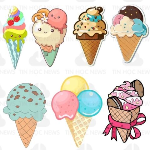 Kem Vector Đẹp Tải Miễn Phí File JPEG, EPS, PNG, SVG, AI