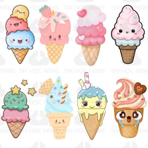 Kem Vector Đẹp Tải Miễn Phí File JPEG, EPS, PNG, SVG, AI