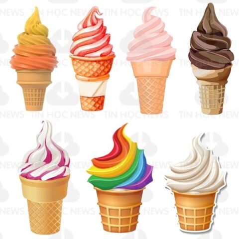 Kem Vector Đẹp Tải Miễn Phí File JPEG, EPS, PNG, SVG, AI