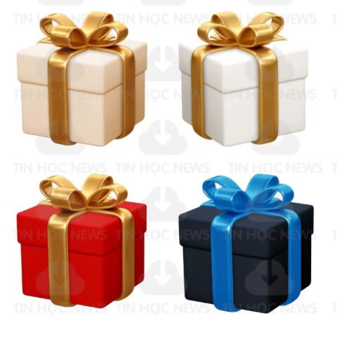 Tải 55+ Mẫu Hộp Quà Vector Đẹp Miễn Phí File PSD, PNG, SVG