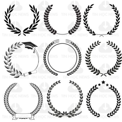 Tải 100+ Mẫu Vòng Nguyệt Quế Vector Miễn Phí File PNG, AI, EPS, SVG