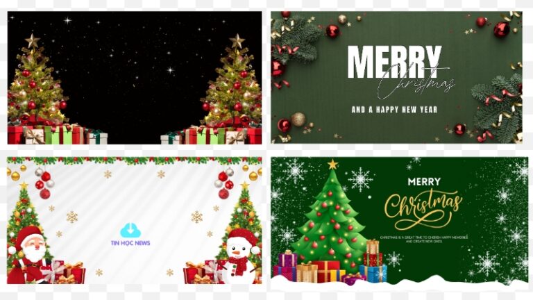 Tải Miễn Phí 20+ Background Noel Mới Nhất Với File PNG, PSD