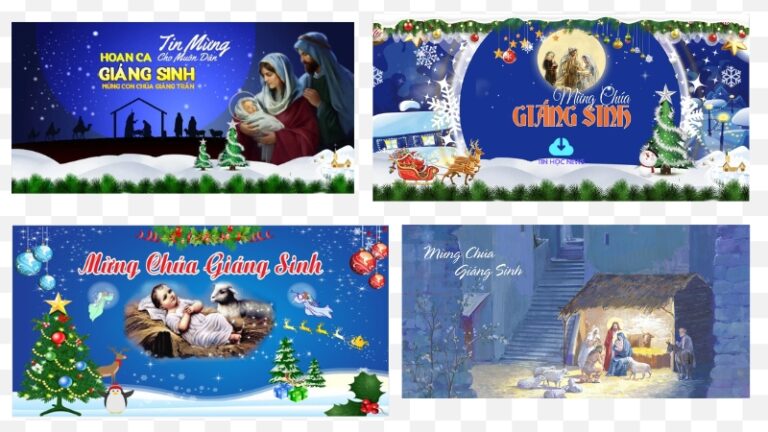 Tải Miễn Phí 20+ Background Noel Mới Nhất Với File PNG, PSD