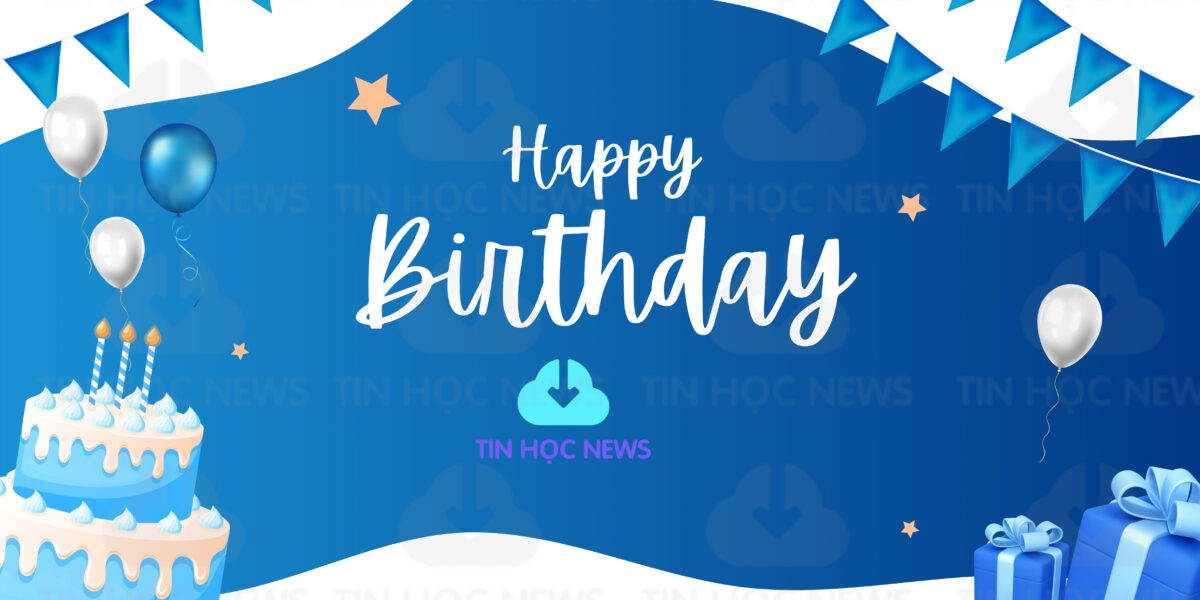 Download Mẫu Background Sinh Nhật Vector Miễn Phí