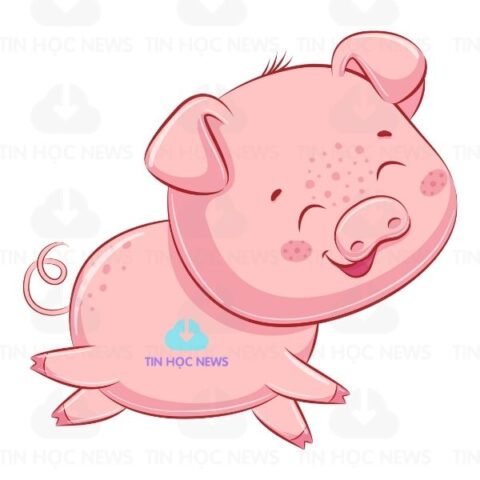 Tải Hình Con Heo Vector Đẹp File PNG, PSD, SVG, JPG Miễn Phí