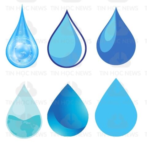 Tải Giọt Nước Vector Chất Lượng Cao File PNG, PDF, PSD, SVG
